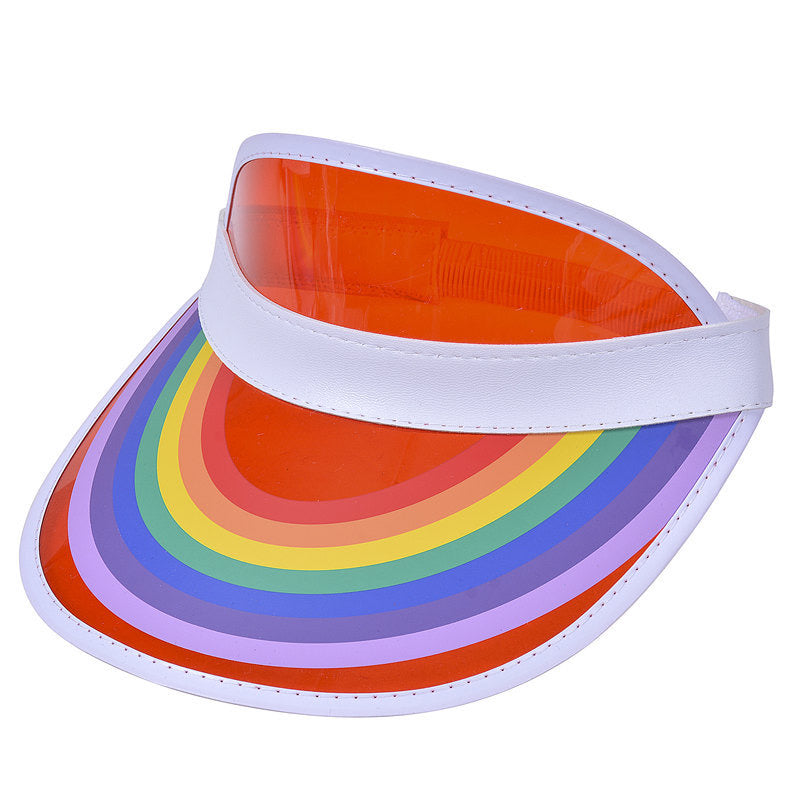 Retro Rainbow Visor | Mavi Bandz